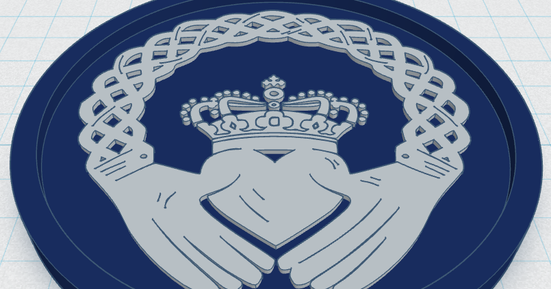 Claddagh Keytag 4 by Peter Ennist | Download free STL model ...