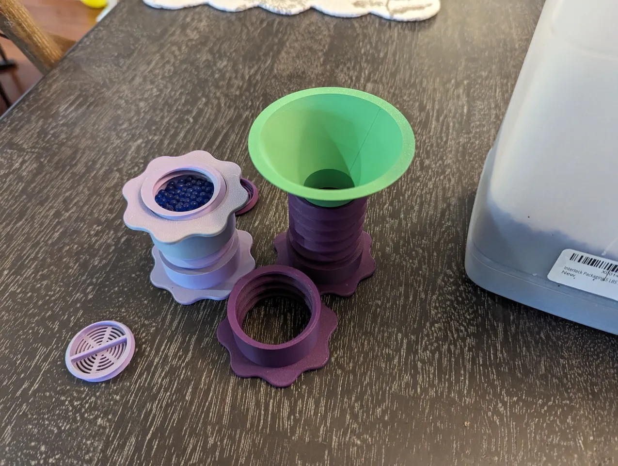 Filling Funnel for Adjustable Spool Holder for Silica Gel by Sionide21 ...