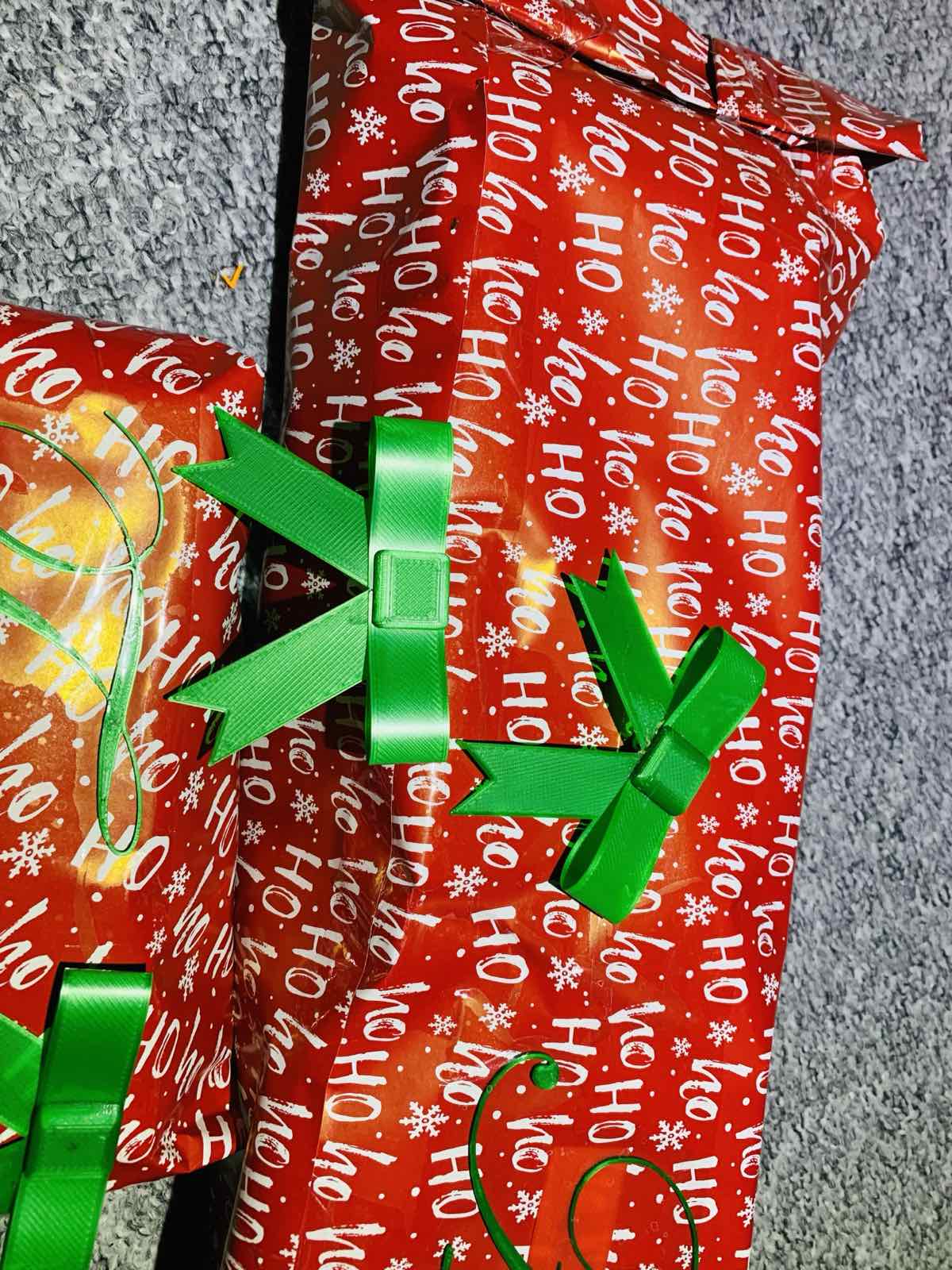 CHRISTMAS RIBBON BOW by Wolf | Download free STL model | Printables.com