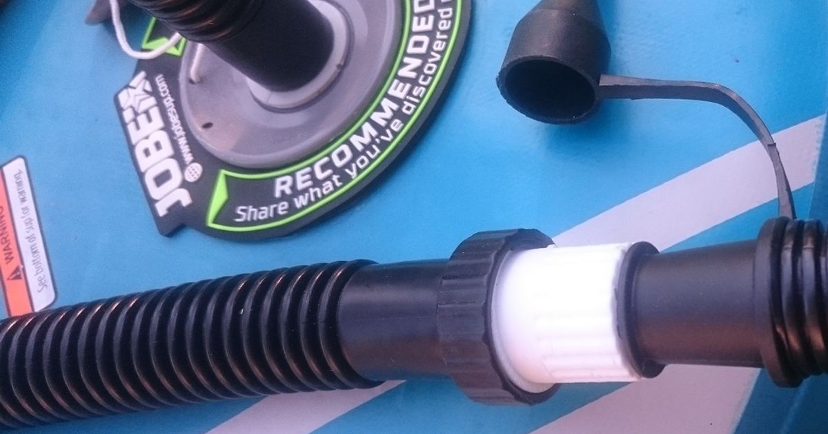 ISUP Bravo pump adapter v2.0 by JPN_FI | Download free STL model ...