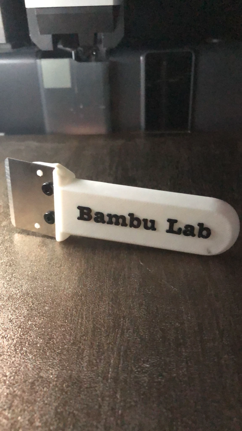 Bambulab Mini Scraper by Joey Thomasse | Download free STL model ...