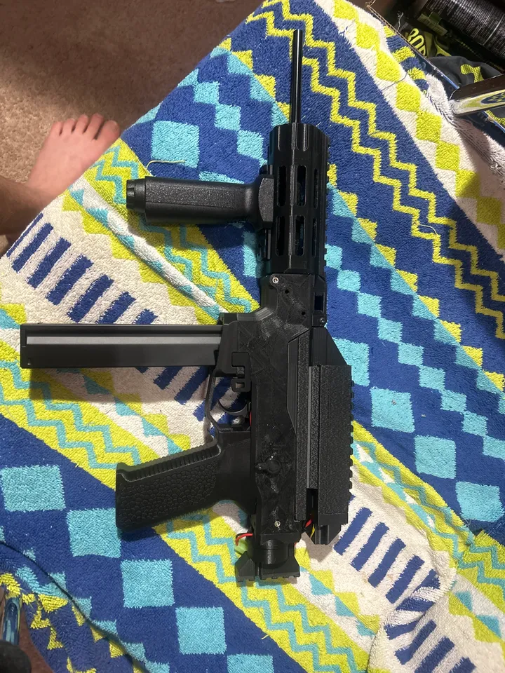 Airsoft Battery box and Mosquito v2 Battery box (picatinny) by joseph ...