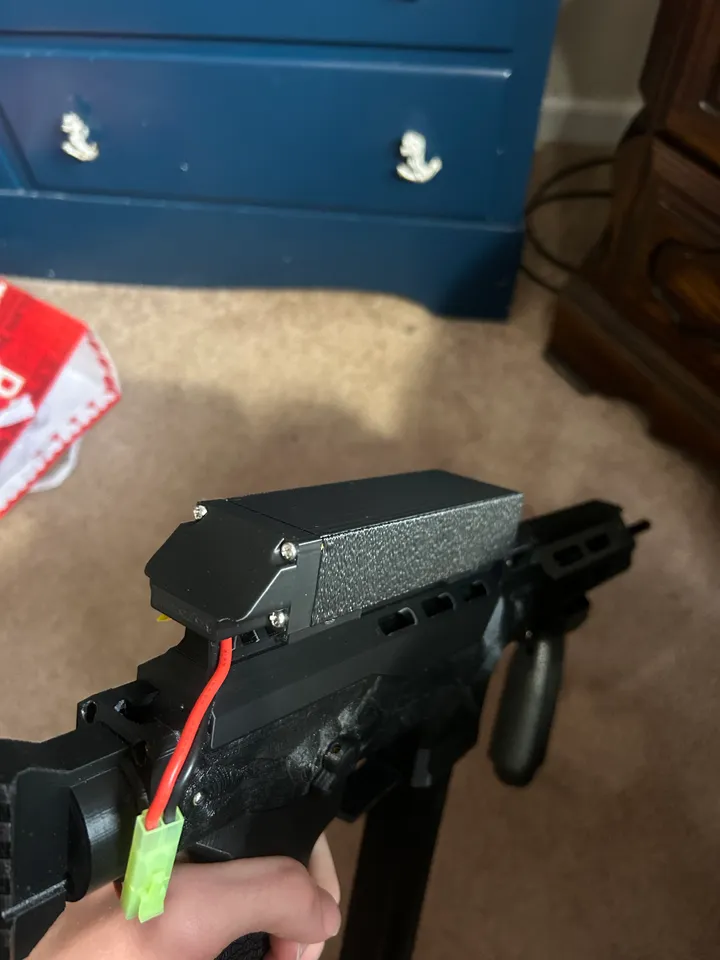 Airsoft Battery box and Mosquito v2 Battery box (picatinny) by joseph ...