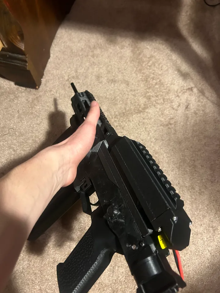 Airsoft Battery box and Mosquito v2 Battery box (picatinny) by joseph ...