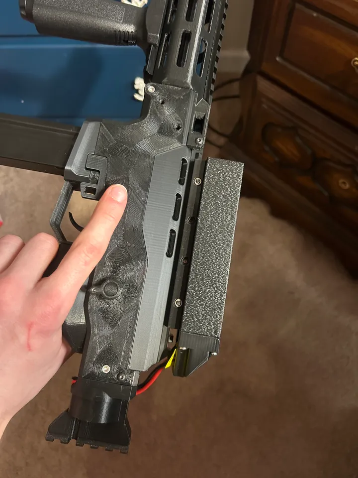 Airsoft Battery box and Mosquito v2 Battery box (picatinny) by joseph ...