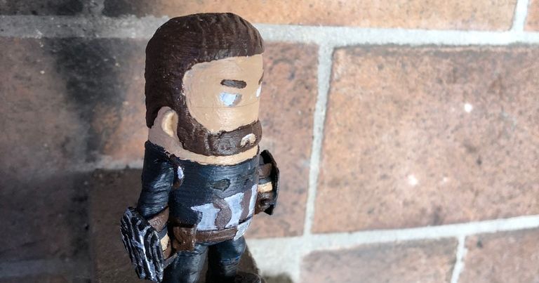 Mini Captain America - Avengers Infinity War by Ramon Angosto Artigues ...