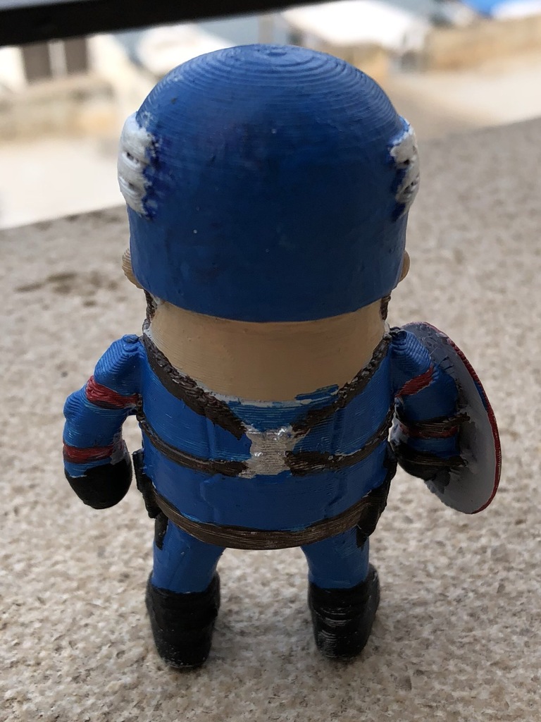 Mini Captain America - Civil war edition by Ramon Angosto Artigues ...
