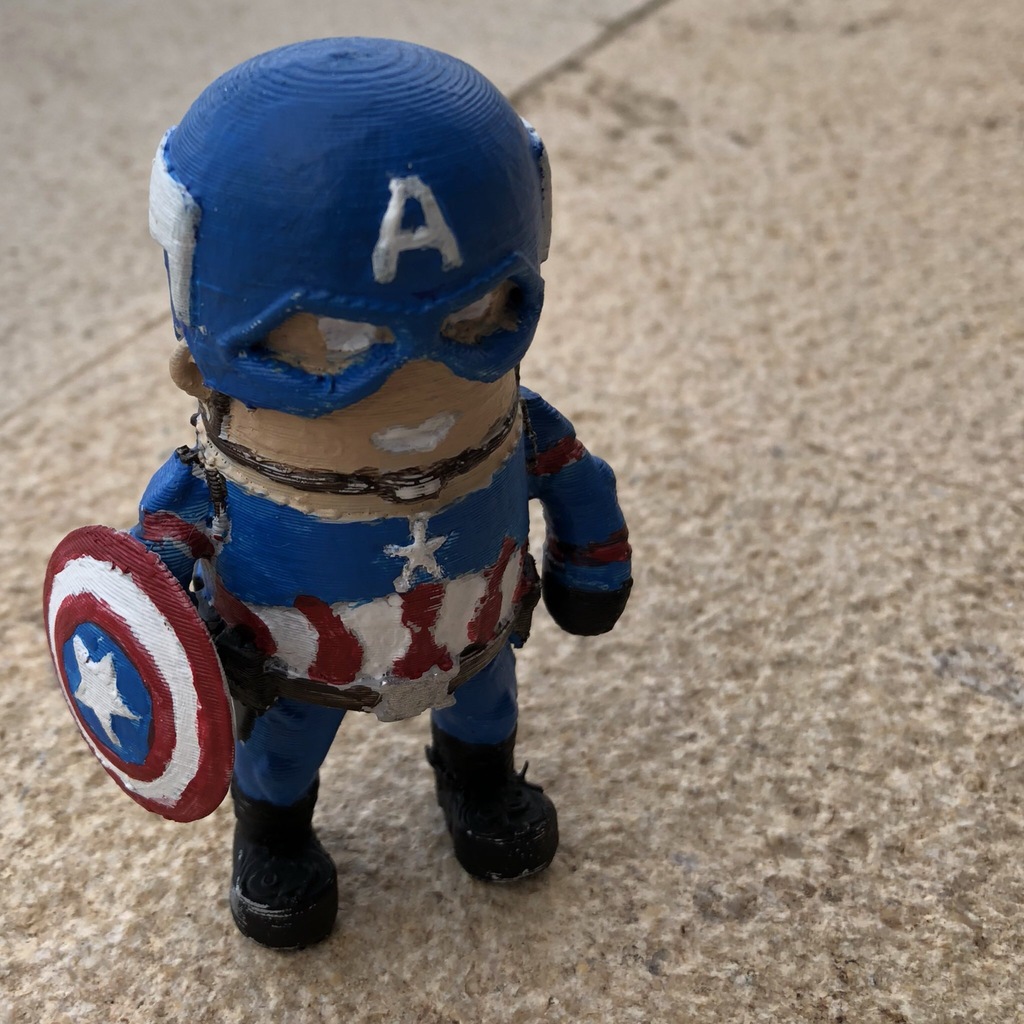 Mini Captain America - Civil war edition by Ramon Angosto Artigues ...