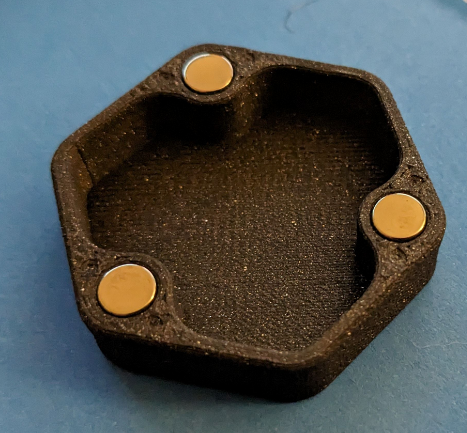 Small hexagonal box with magnetic lid by foosinn | Download free STL ...