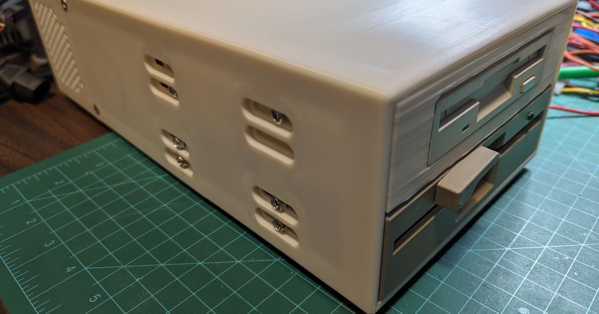 Greaseweazle V4 5.25 inch Diskette Drive Case by LouisCYUL | Download ...