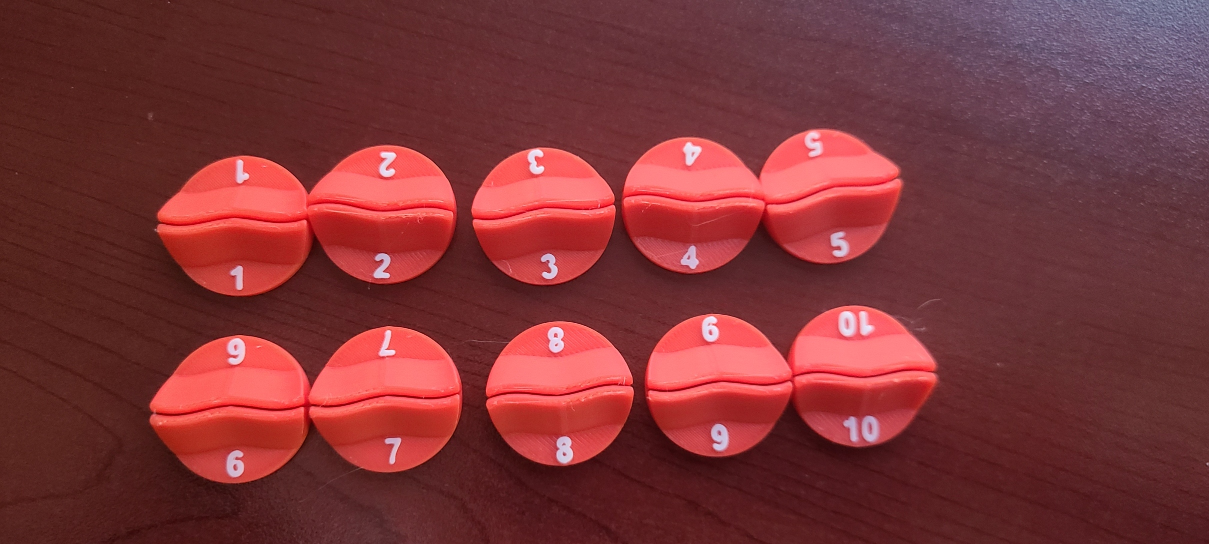 Paper mini stand with numbers by Darbooka | Download free STL model ...