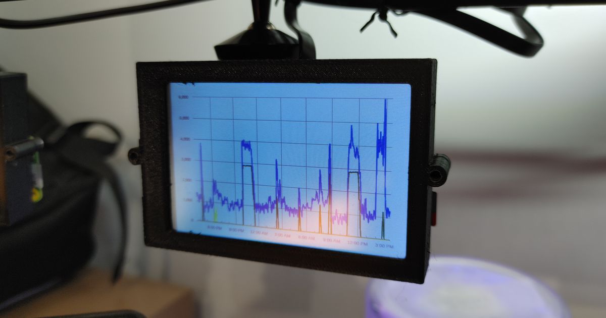 Pi Zero case for 3.5 inch GPIO screen by bobby | Download free STL ...