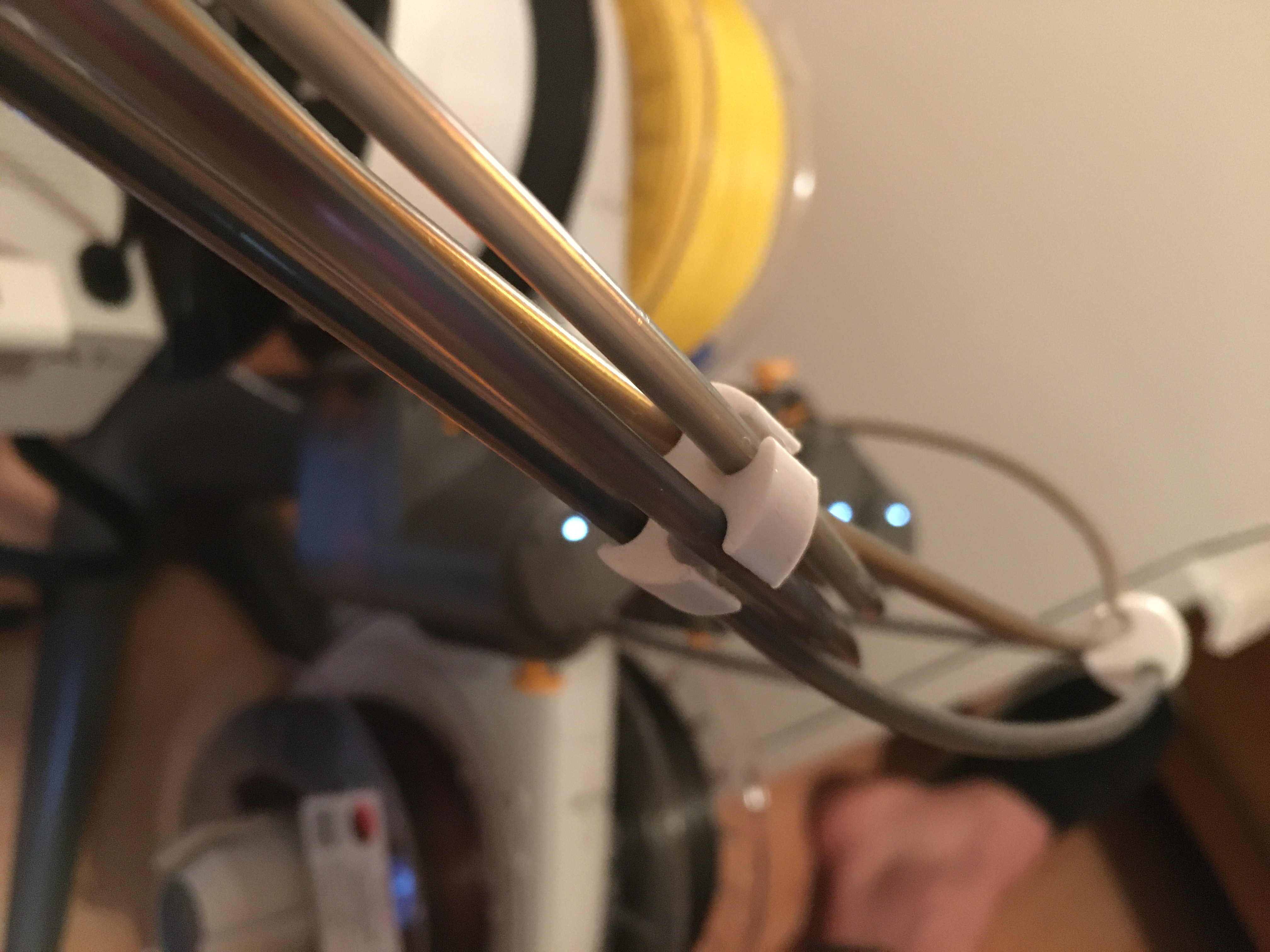 Bambu Lab A1 filament tube holder by papagiorgio | Download free STL ...