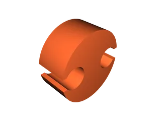 Bambu Lab A1 filament tube holder by papagiorgio | Download free STL ...