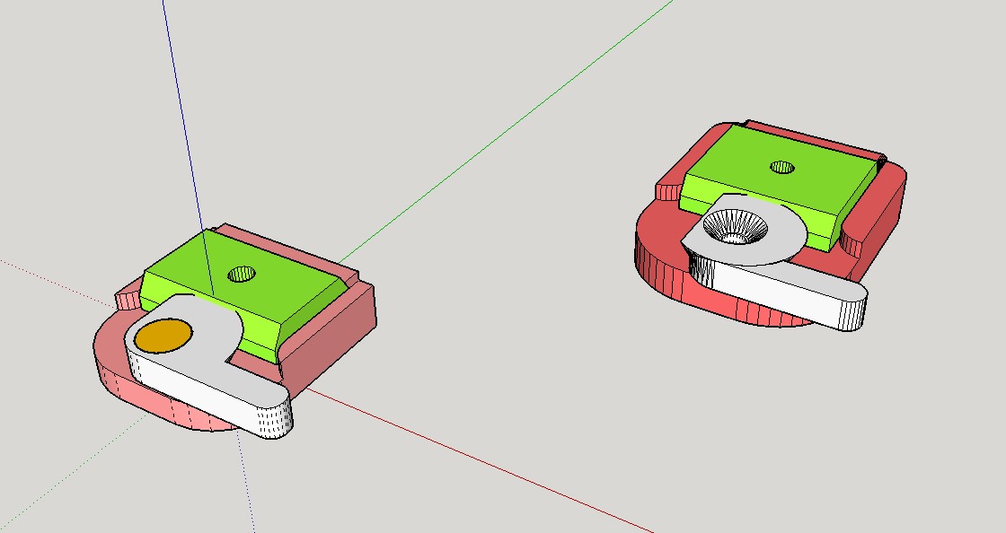 Simple quick release for camera by Sica | Download free STL model ...