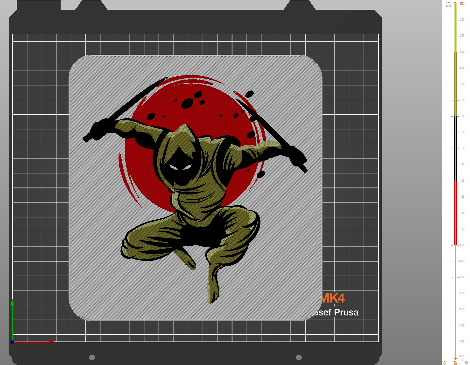 Ninja Filament Painting Color Change by MrENG | Download free STL model ...