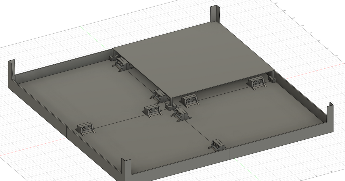 Ikea Kallax Led Panel Hider By Hellbz3d Download Free Stl Model