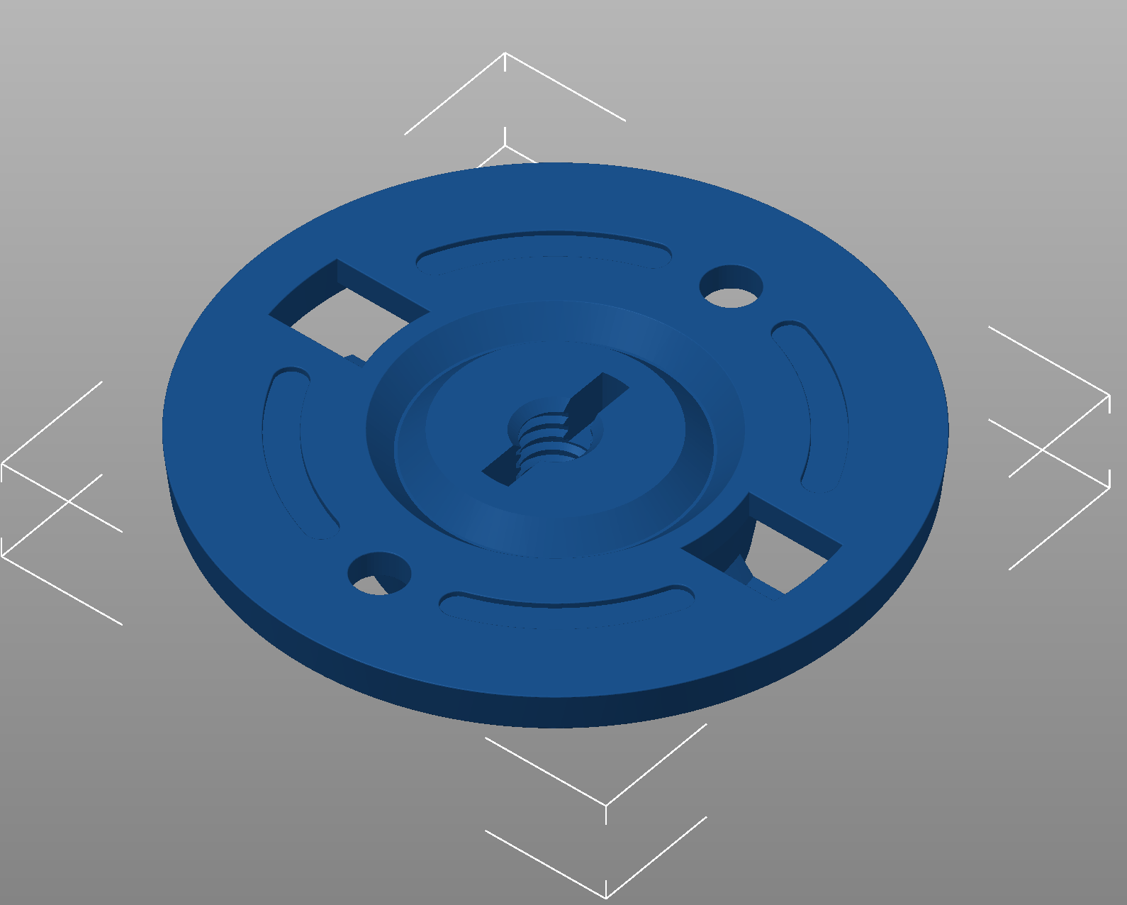 Kasa/Tapo EC70/EC71/KC410S/KC411S Threaded Twist-Mount by Bri's Prints ...