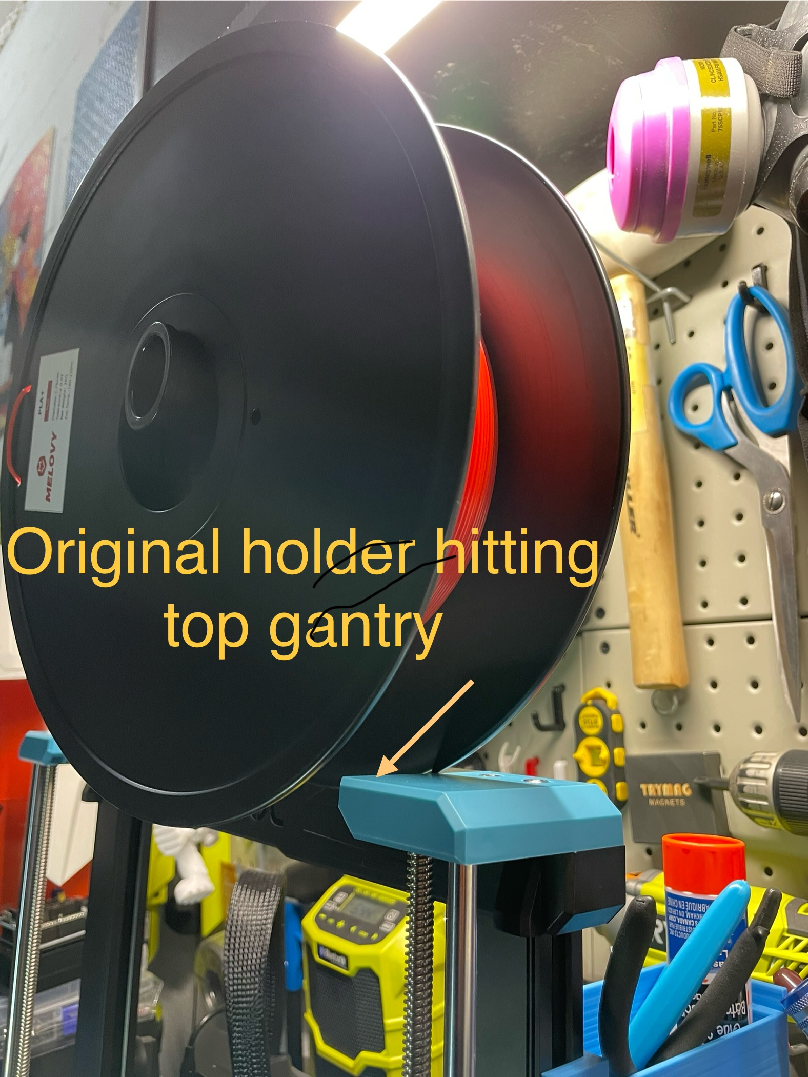 SV06 2KG Spool holder by KrazeeKamikazee | Download free STL model ...