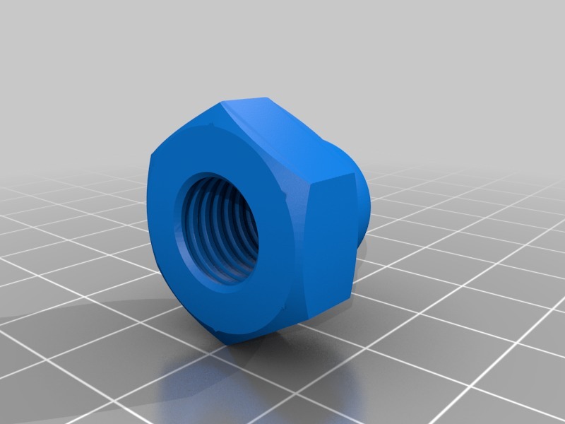 M10 cap nut by JPN_FI | Download free STL model | Printables.com