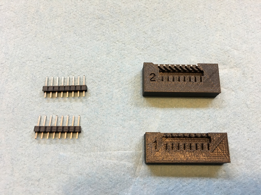 Arduino Offset Header Jig by PatPend | Download free STL model ...