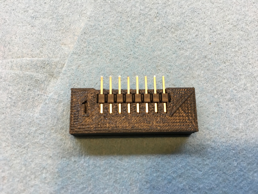 Arduino Offset Header Jig By Patpend Download Free Stl Model