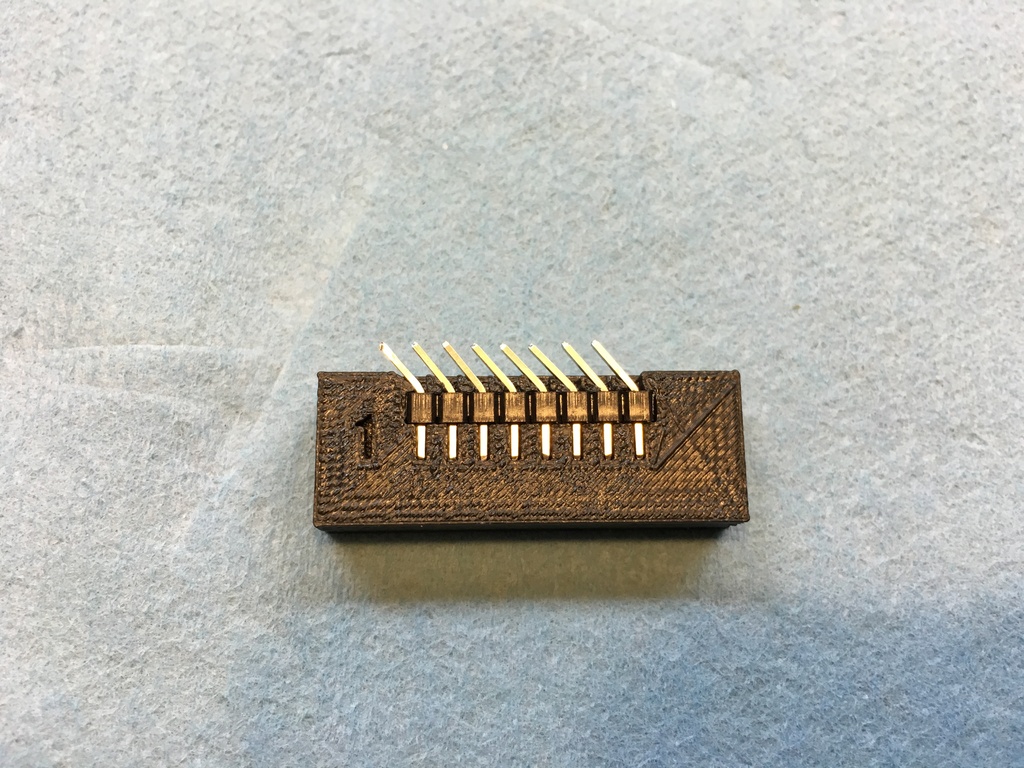 Arduino Offset Header Jig By Patpend Download Free Stl Model 