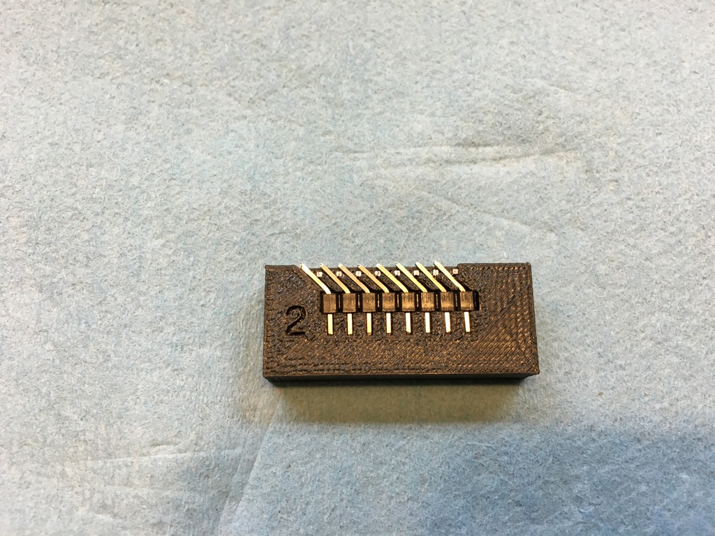 Arduino Offset Header Jig By Patpend Download Free Stl Model