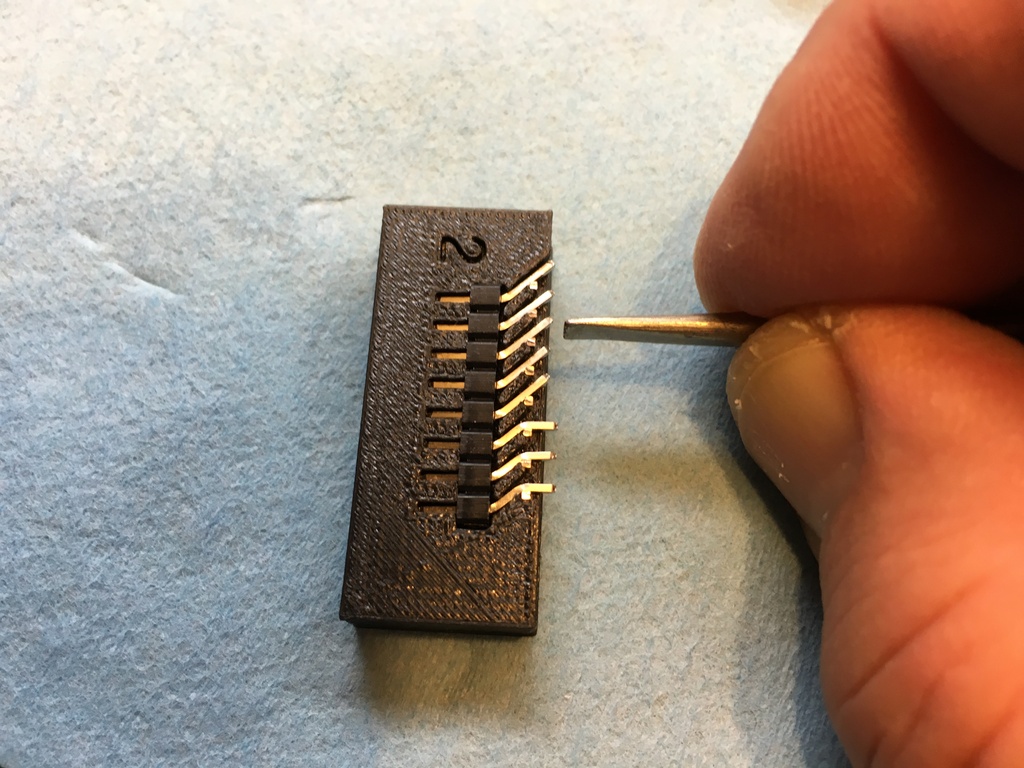 Arduino Offset Header Jig by PatPend | Download free STL model | Printables.com