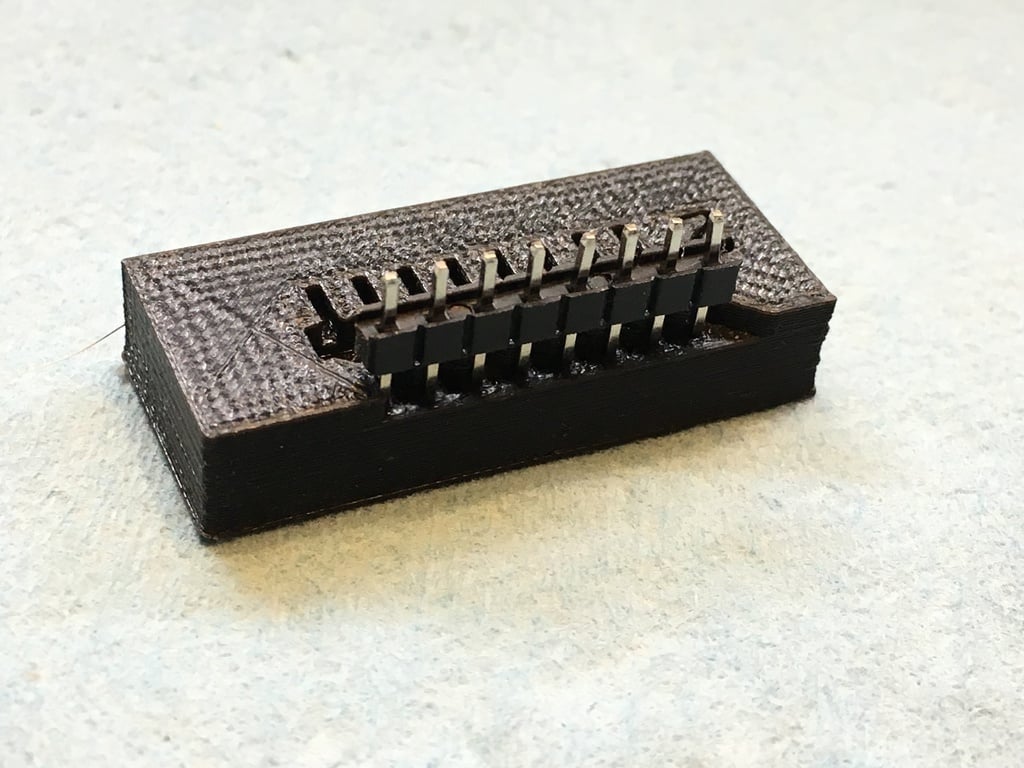 Arduino Offset Header Jig By Patpend Download Free Stl Model