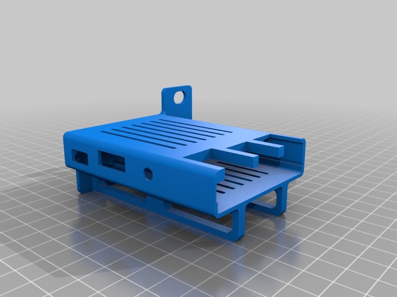 Rack Mount Raspberry Pi Case remix by PatPend | Download free STL model ...