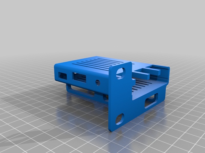 Rack Mount Raspberry Pi Case remix by PatPend | Download free STL model ...