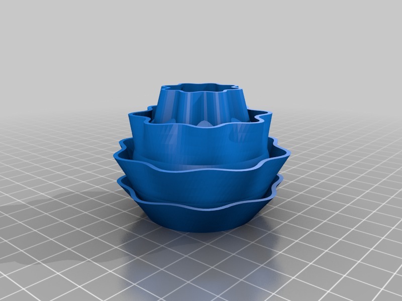 Solid base & stem for flower by tc_fea by wolf9545 | Download free STL ...