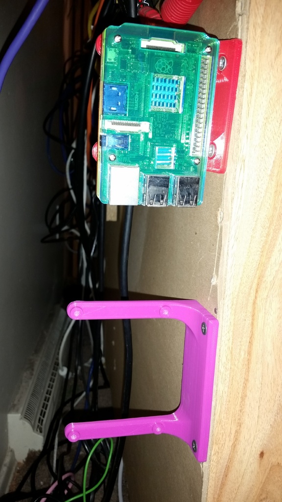Eleduino Raspberry Pi rainbow case stand by wolf9545 | Download free ...