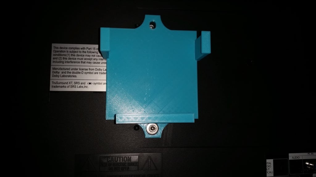Roku XS VESA 100 tv mount by wolf9545 | Download free STL model ...