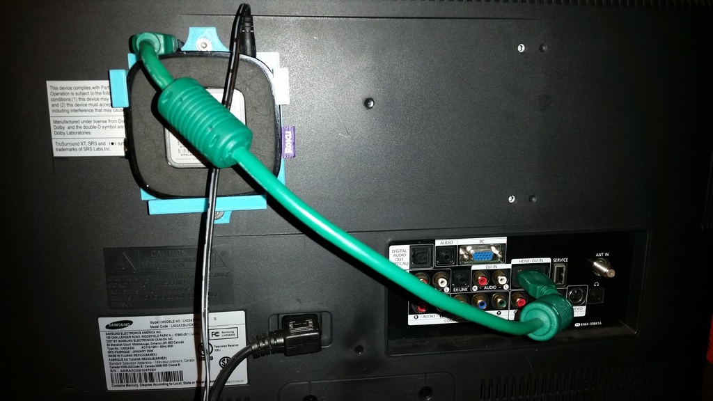 Roku XS VESA 100 tv mount by wolf9545 | Download free STL model ...