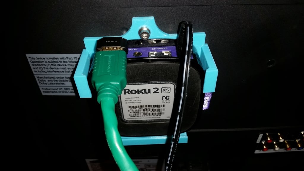 Roku XS VESA 100 tv mount by wolf9545 | Download free STL model ...