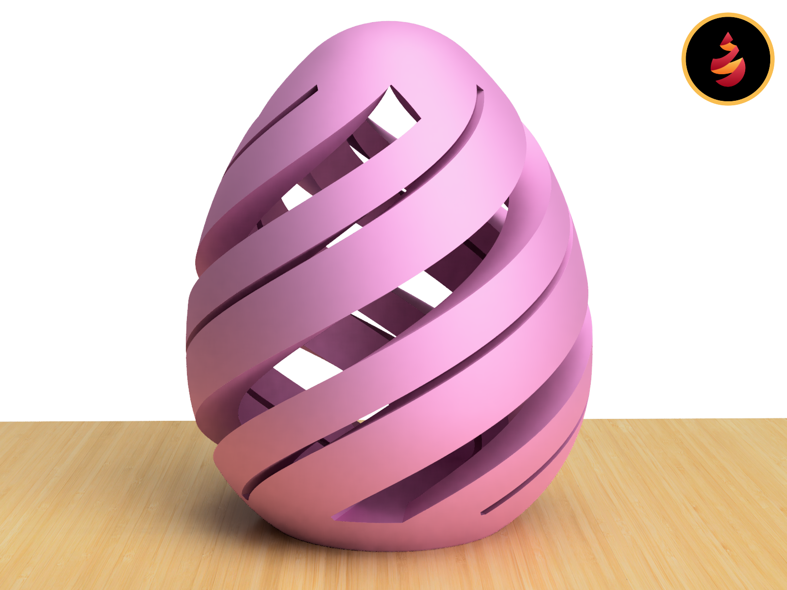 GIANT Spiral Egg by JamesThePrinter | Download free STL model ...