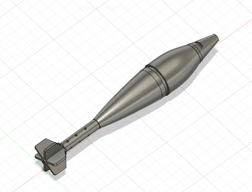 81mm Mortar Prop by forkstealer | Download free STL model | Printables.com