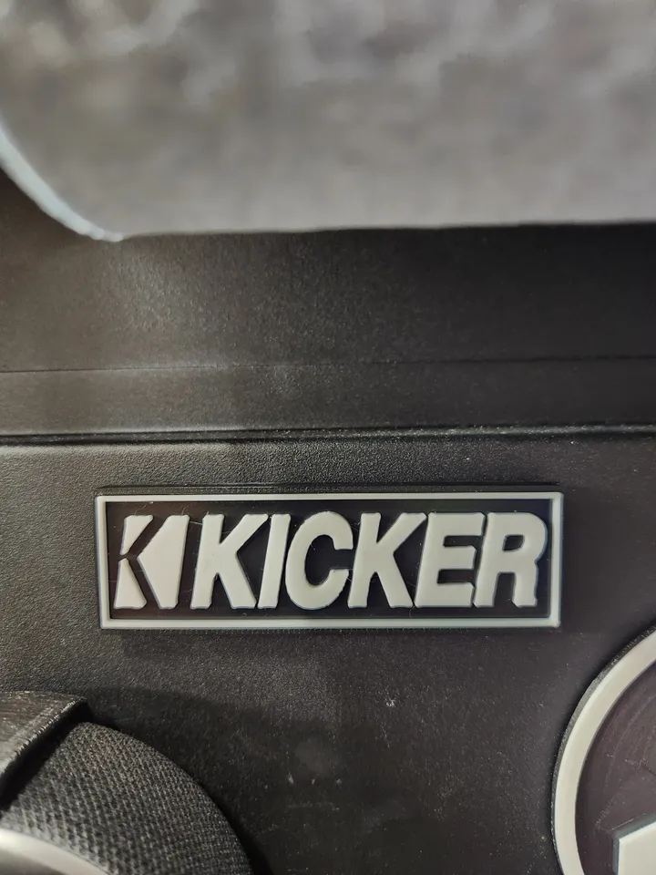 kicker logo by jasondilts | Download free STL model | Printables.com