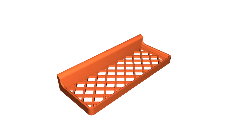 Wall-mounted tray by lm3210 | Download free STL model | Printables.com