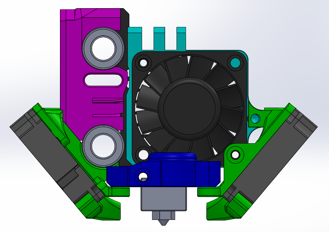 Prusa Mini Dual 4010 Part Cooling Fans (Adapted from Annex K3) by ...