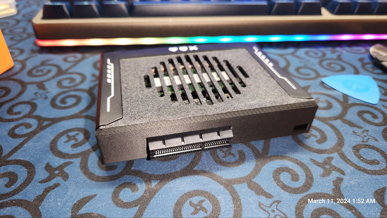 Zimablade NAS Case (2x 2.5" SSD's) by hsavior | Download free STL model ...