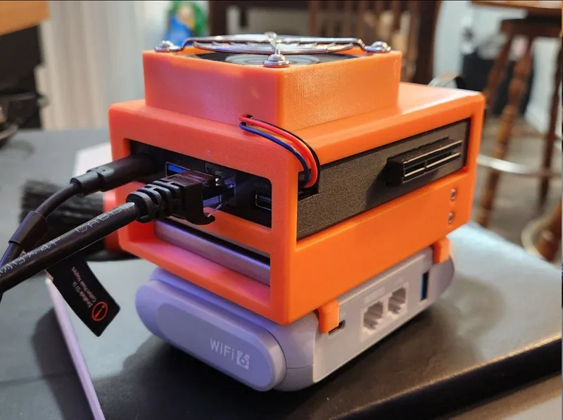 Zimablade NAS Case (2x 2.5" SSD's) by hsavior | Download free STL model ...