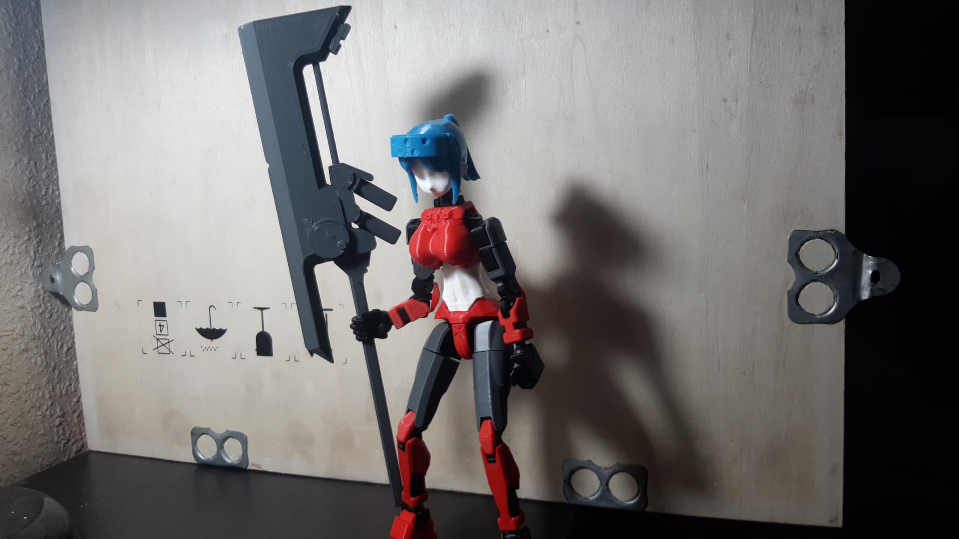 DUMMY 13 Axe ciberpunk by Daniel Manjón | Download free STL model ...