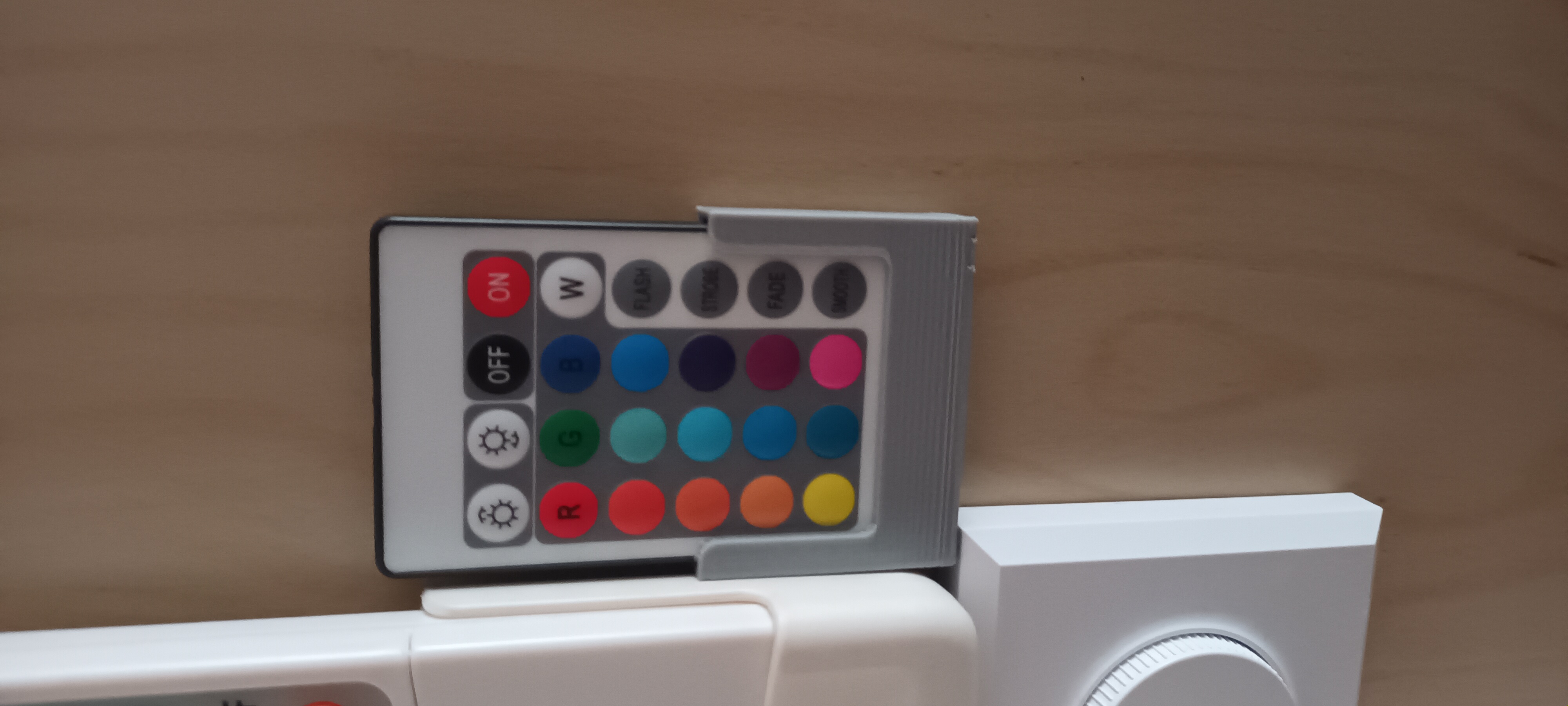 Led remote control holder by mathias desloovere | Download free STL ...