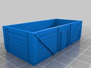 Oo gauge wagon body rolling stock by Detailrail | Download free STL ...