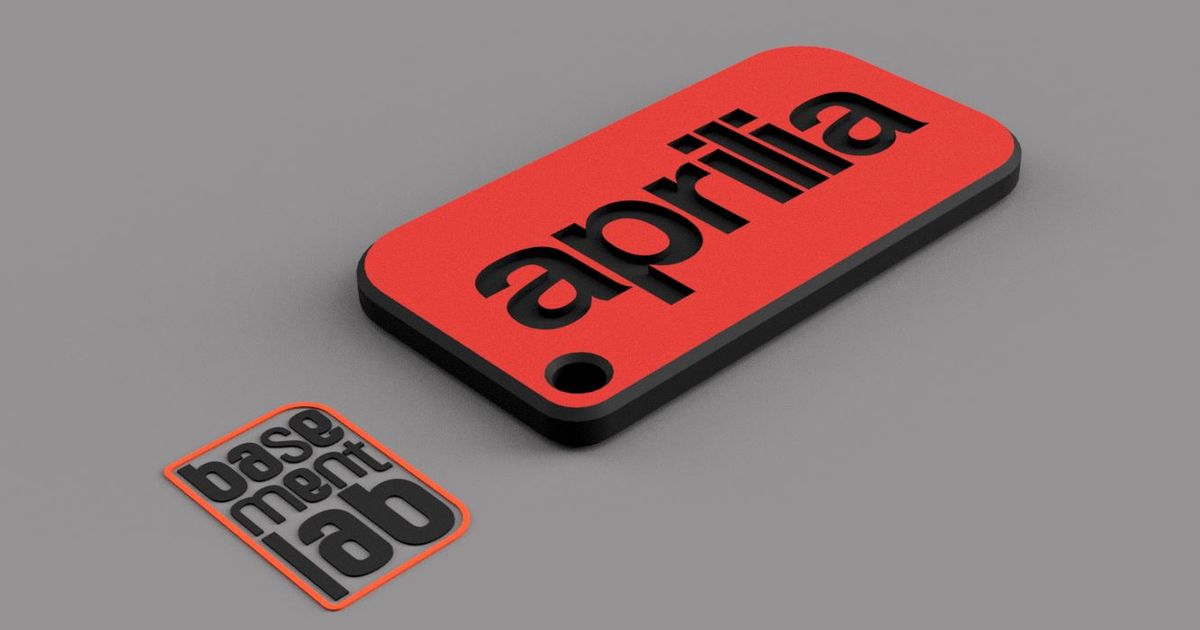 Aprilia - Key chain - Portachiavi - Porte Clès - 钥匙链 by BasementLAB ...