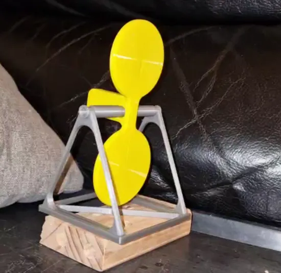 Airsoft/Nerf Auto-Resetting Simple Target by Ray Fields | Download free STL model | Printables.com
