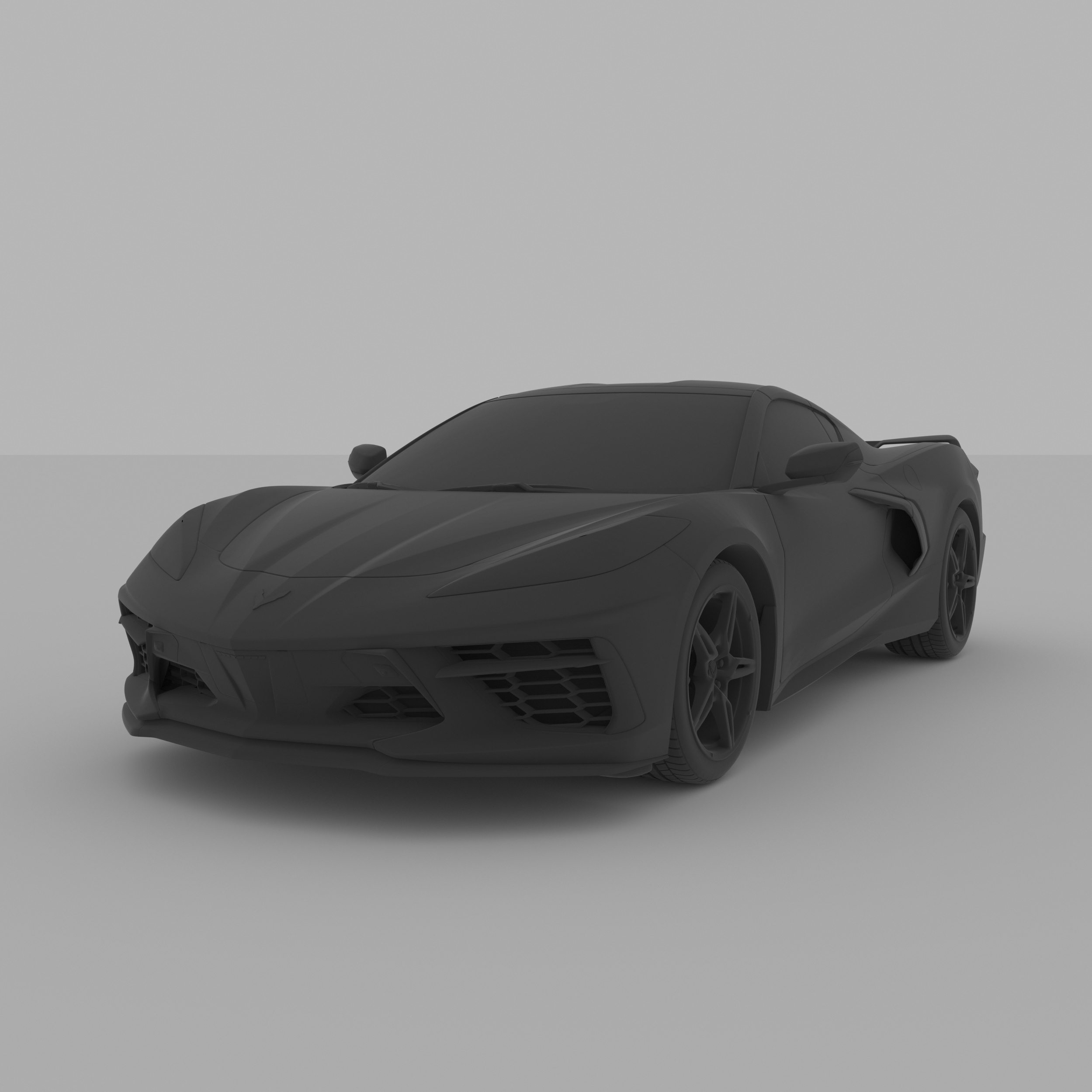 chevrolet corvette c8 de 2020 by Ethanprint | Download free STL model ...